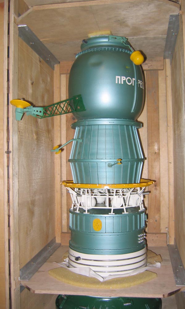 All the four modules are originally packed into strong wooden boxes ...